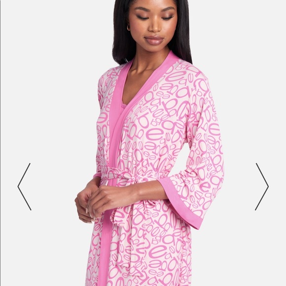 bebe | Intimates & Sleepwear | Nwt Bebe Hot Pink Sleepwear Set Bath ...